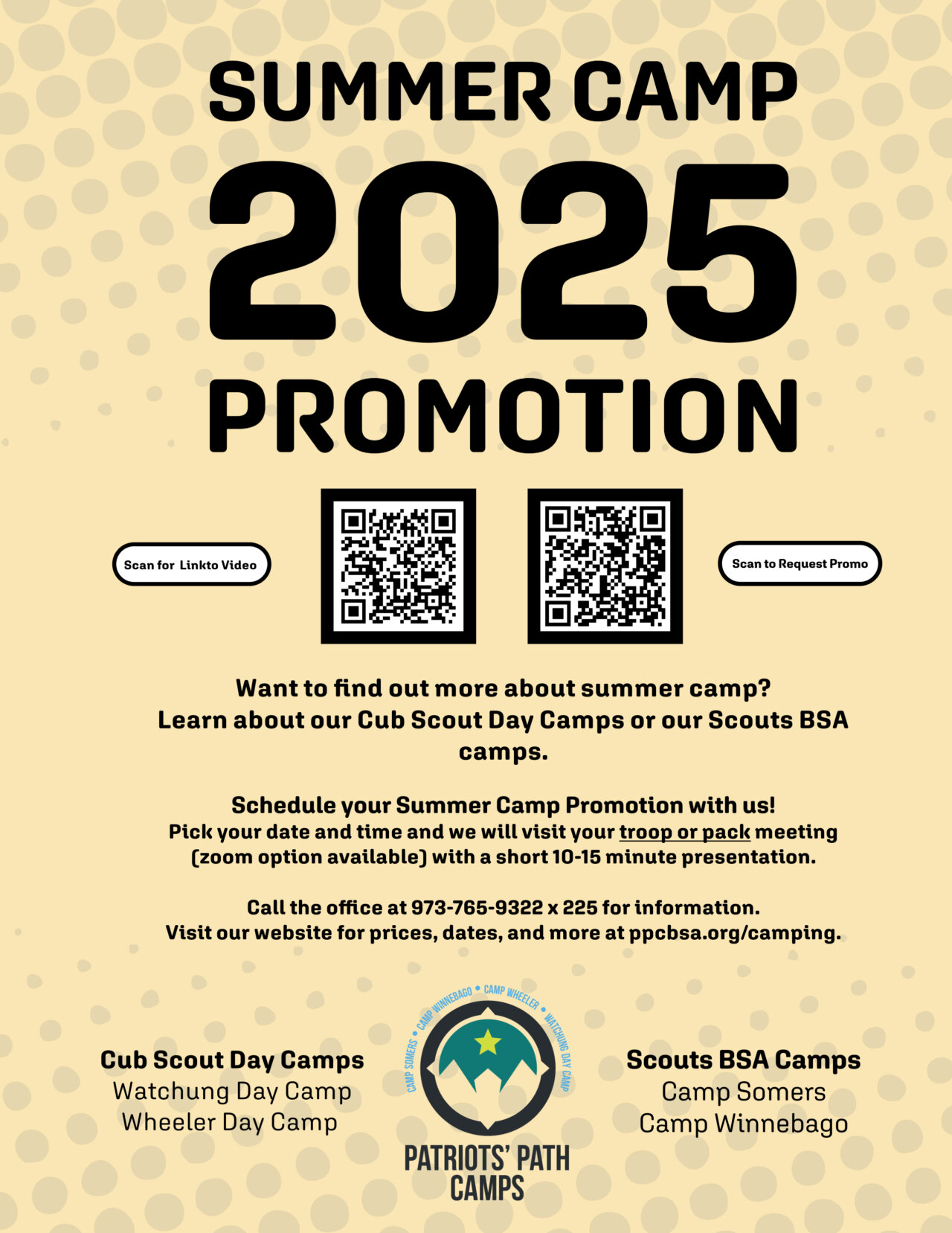 Camping – Scouts BSA Camps | Scouting America, Patriots' Path Council